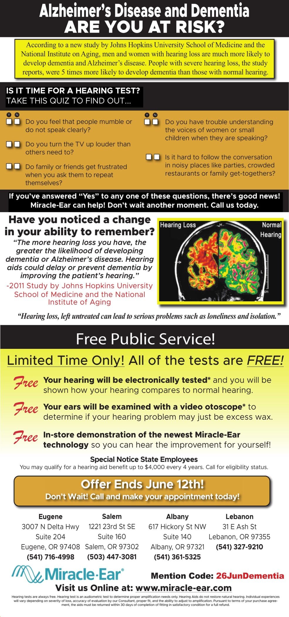 Health Services - Miracle Ear - Ad from 2026-06-09