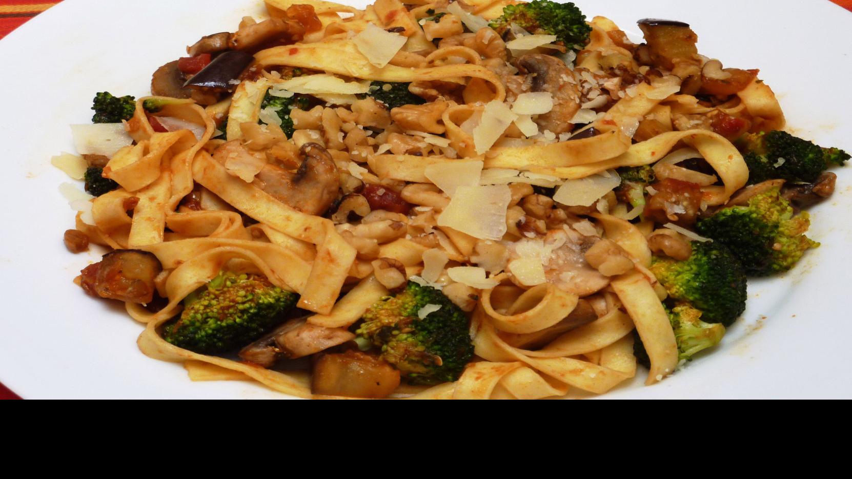 Vegetable Fettuccini