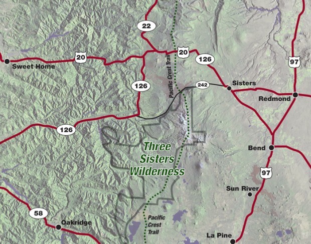 Daytripper: Three Sisters Wilderness