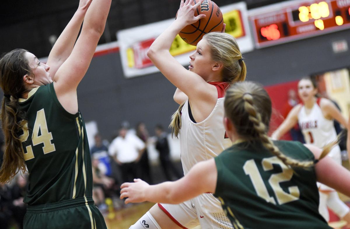 Prep girls basketball: Rebels stumble against Pendleton | Basketball ...