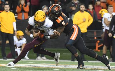 OSU football notebook: Rashed sets single-season school record for sacks
