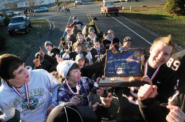 Scio celebrates its title