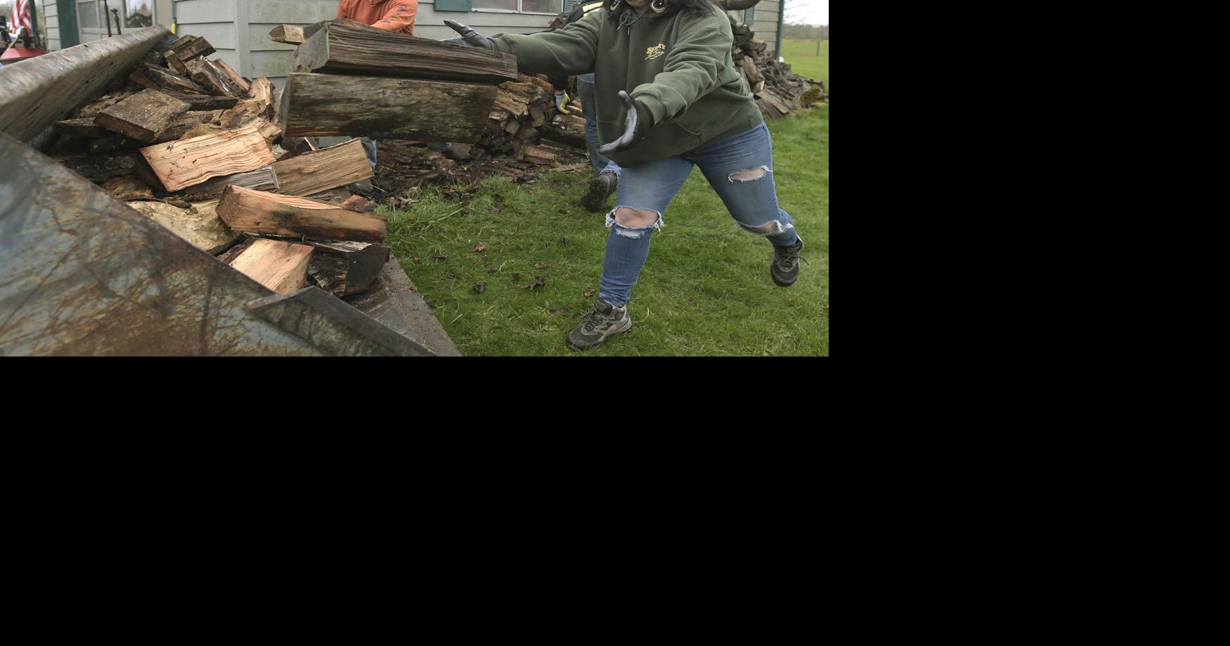 Timber Unity providing free firewood to storm victims