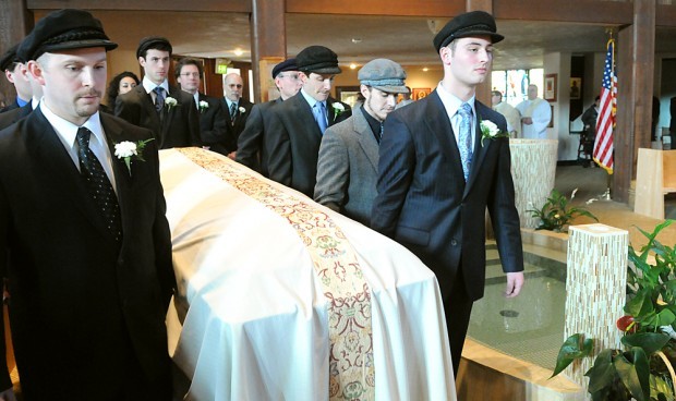 Hundreds mourn Pastega's passing