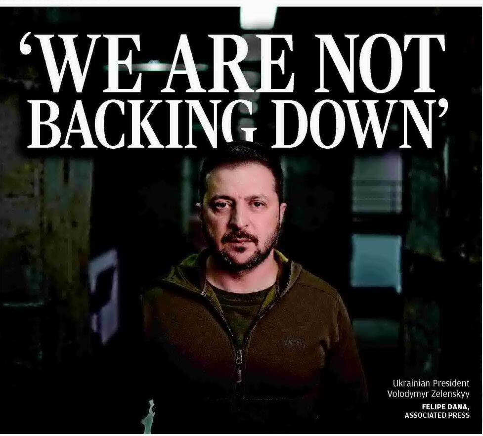 'WE ARE NOT BACKING DOWN'