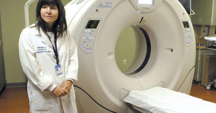 New low dose radiation scanner at hospital