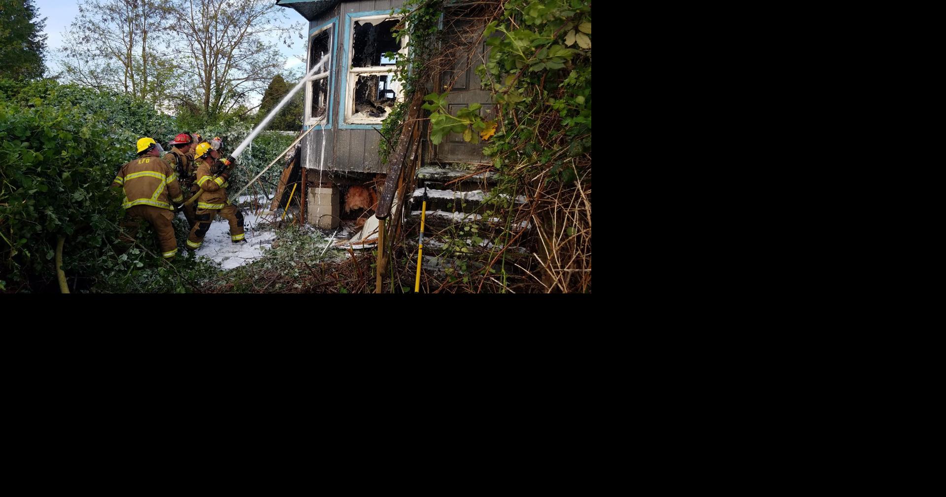 House fire caused by overloaded power strip
