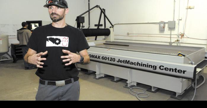 Rickard Engineering offers water-jet cutting
