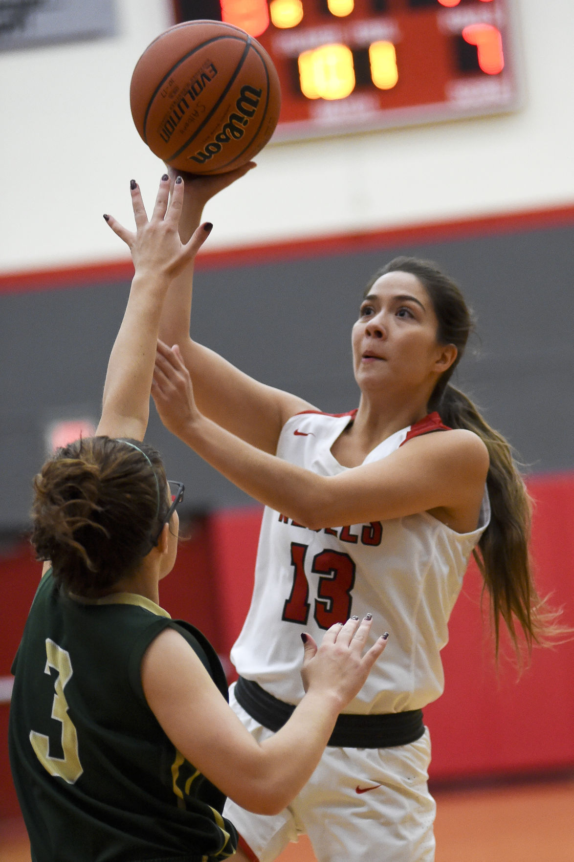 Prep girls basketball: Rebels stumble against Pendleton | Basketball ...