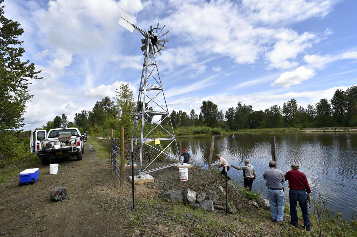 Windmill keeps fishing alive at E.E. Wilson Pond | Local ...