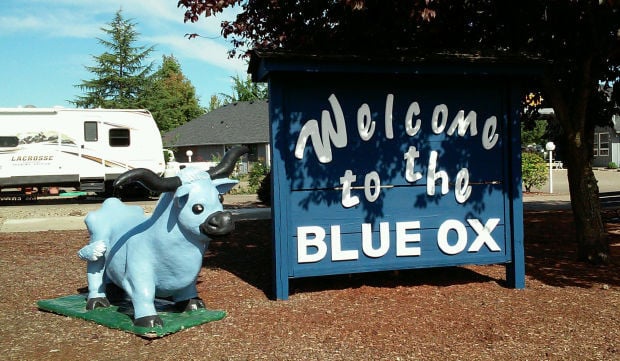 Blue Ox RV Park's mascot stolen, reward offered