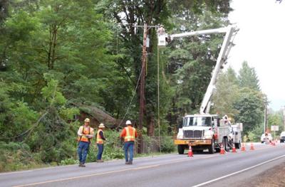 Power line repair