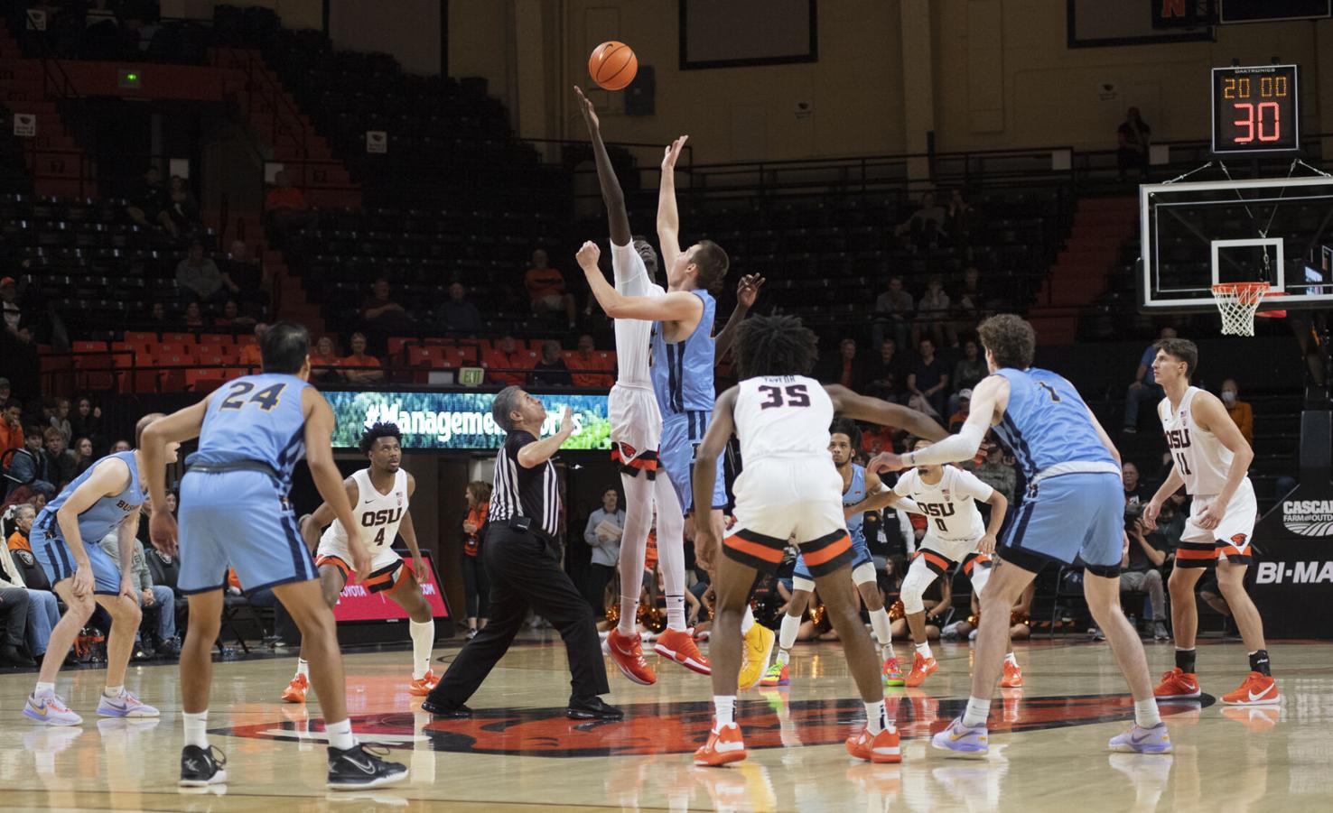 Gallery: Oregon State vs Bushnell mens basketball