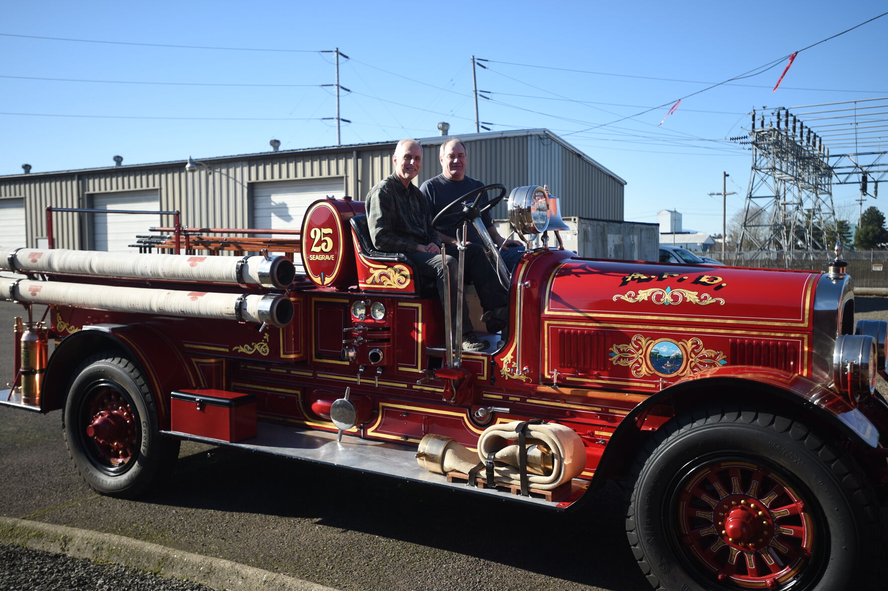 Albany fire engine restored to preserve town's history