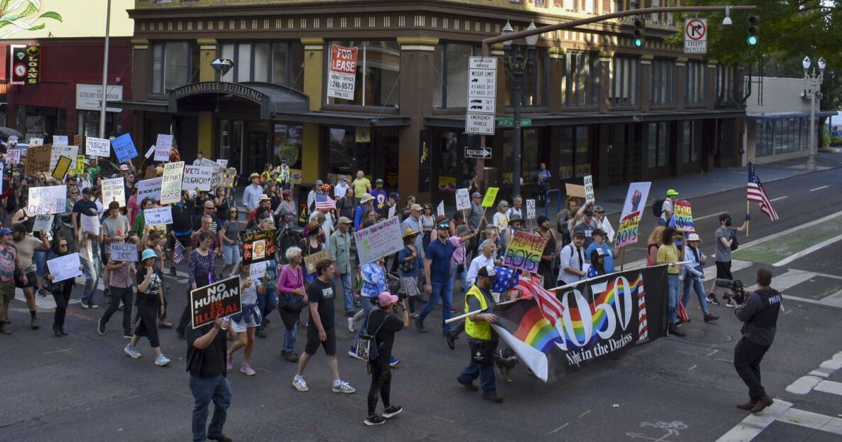 Is President Trump right when he calls Portland war-ravaged?