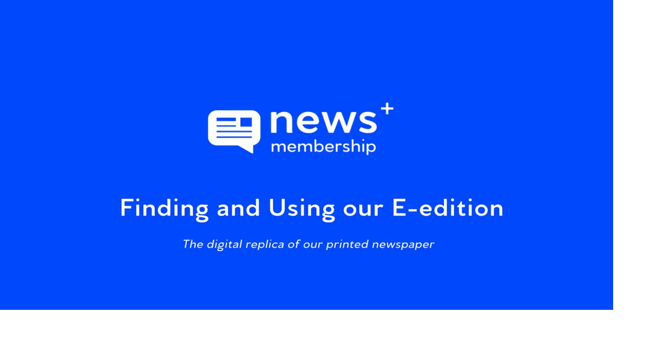 How to find and use the digital replica of our printed newspaper