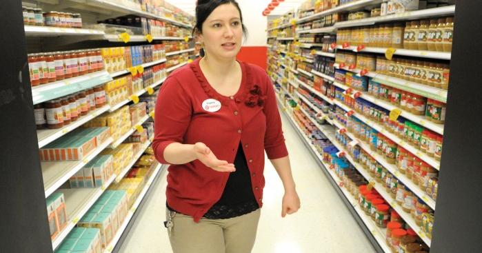 Target remodel under way