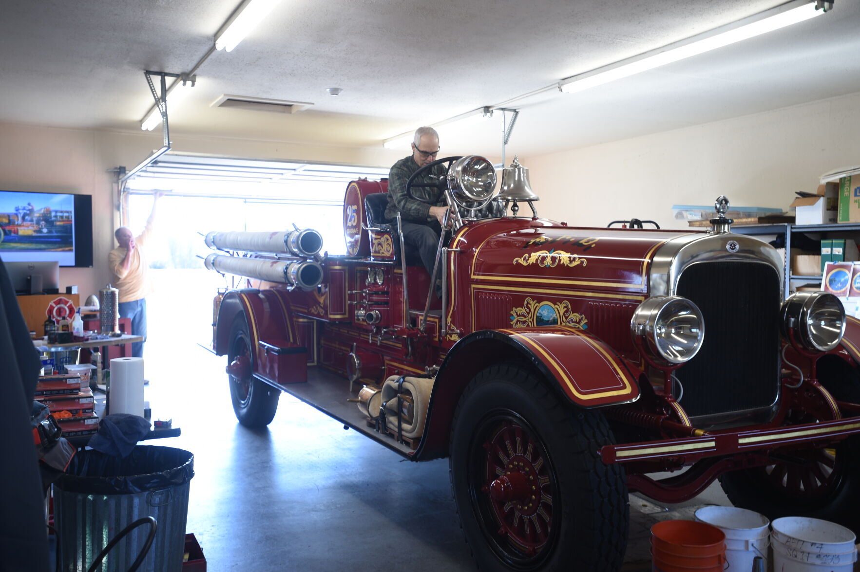 Albany fire engine restored to preserve town's history