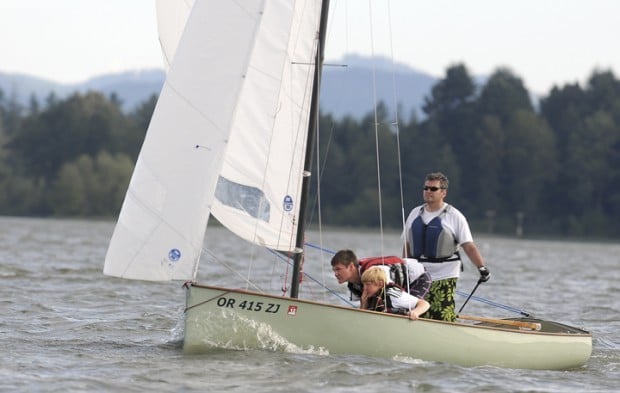 Club enjoys the sailing-friendly waters of Fern Ridge Reservoir