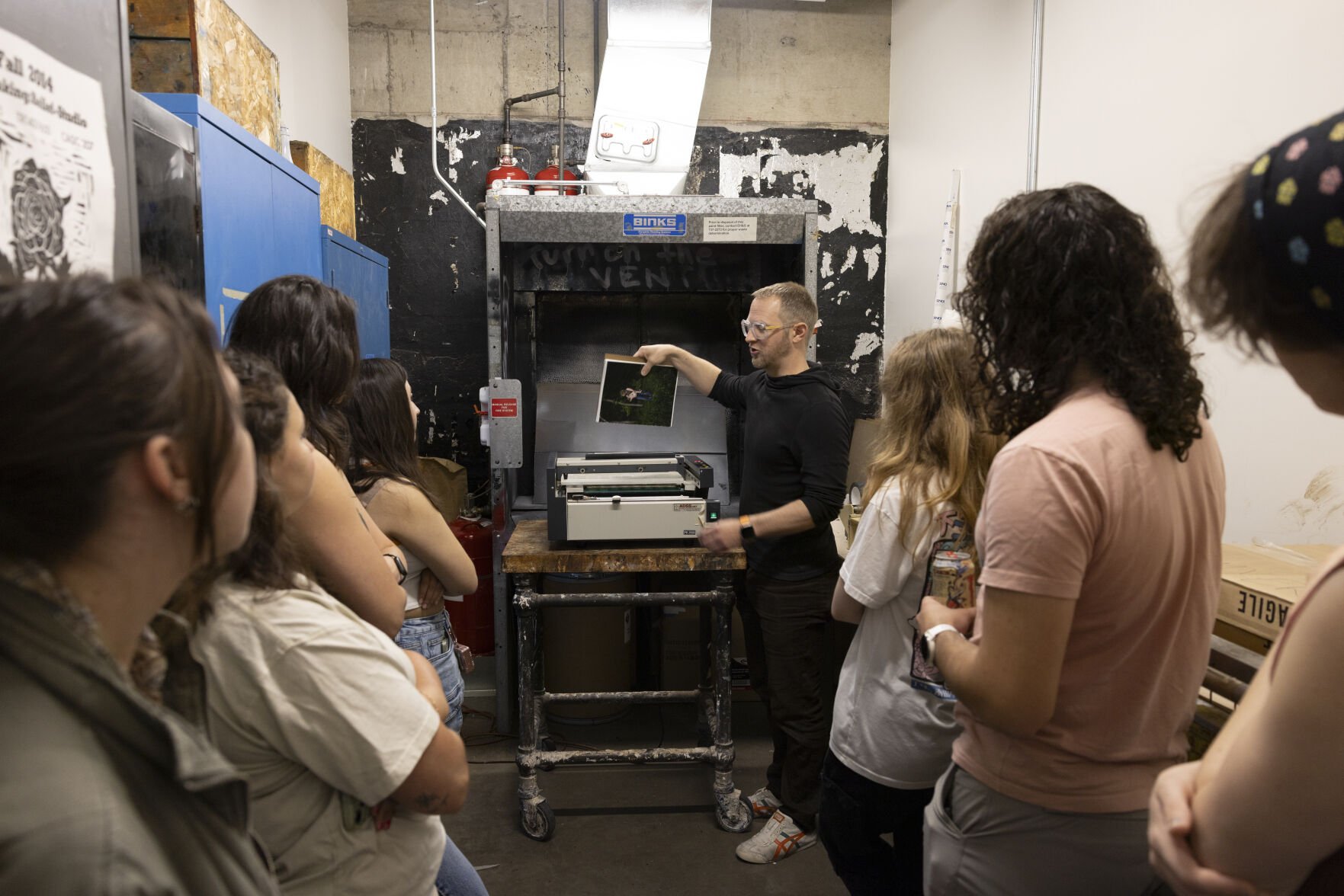 Oregon State's lowest tech endeavor: book-making