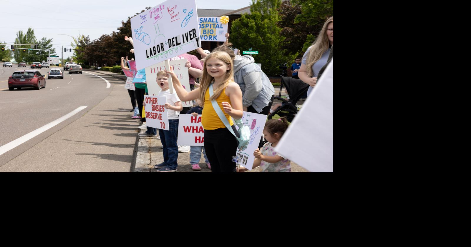 Lebanon nurses rally birth center amid potential closure