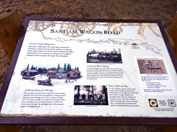 Biking the Santiam Wagon Road