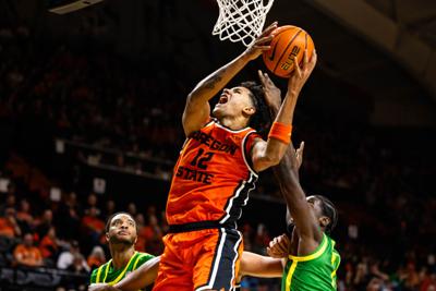 Oregon State men's basketball wins WCC opener over Portland
