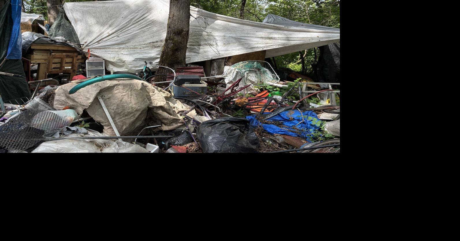 Contractors clear out Simpson Park camp