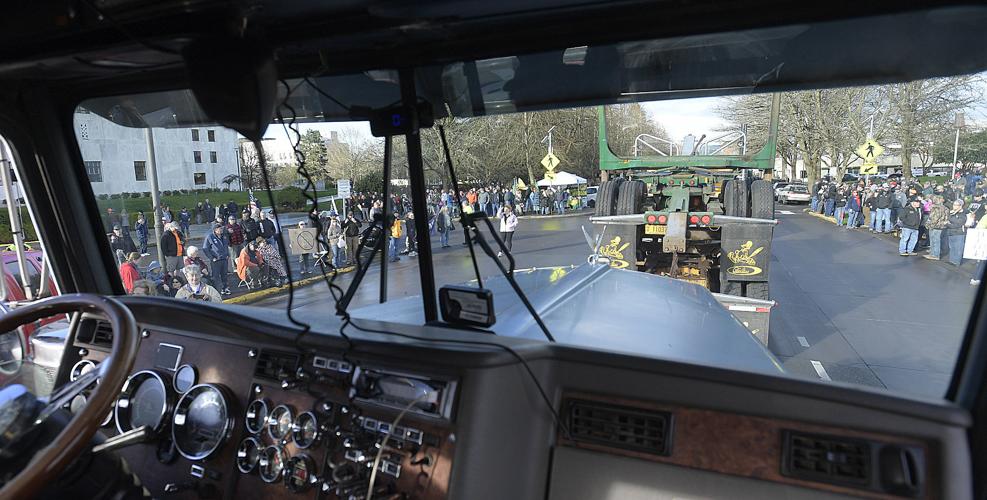 Convoy to the Capitol: Timber Unity rally converges on Salem