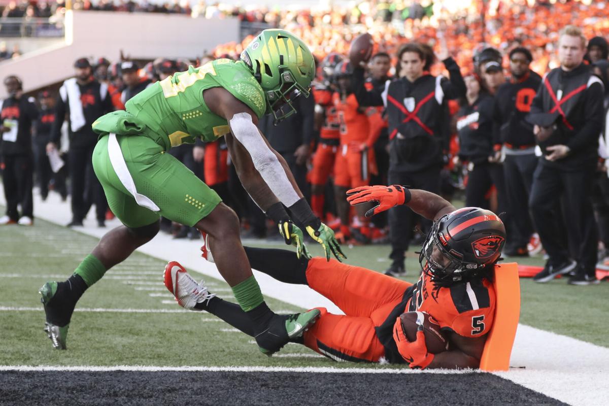 OSU football: Beavers rally to stun No. 10 Oregon 38-34