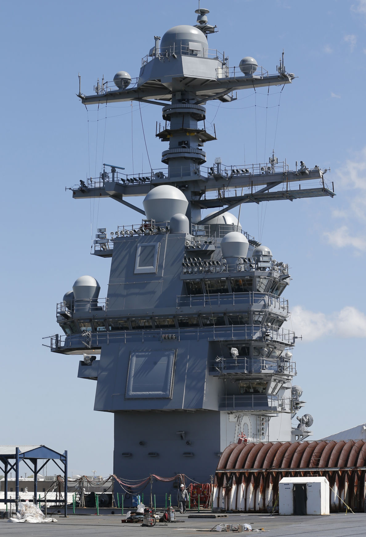 Photos: Inside the USS Gerald R. Ford, the Navy's next-generation ...