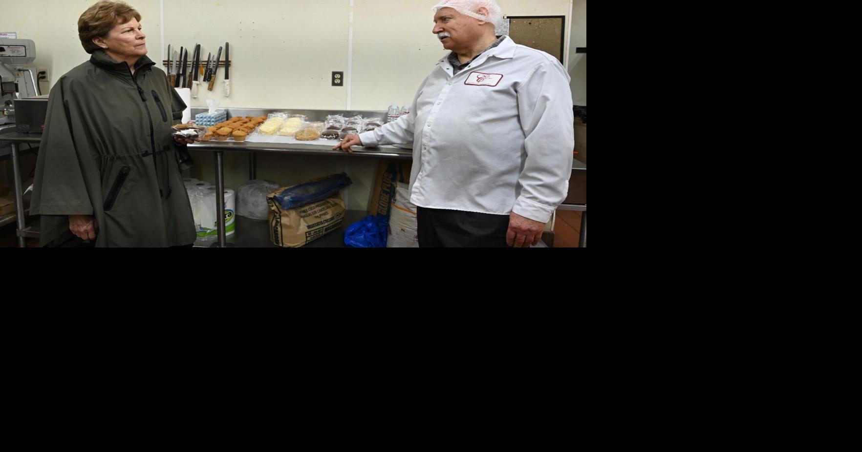 Shaheen talks tariffs during Derry bakery visit | Derry News ...