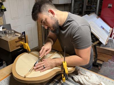 Musical outlet: Veteran turns to guitar making to fight PTSD ...