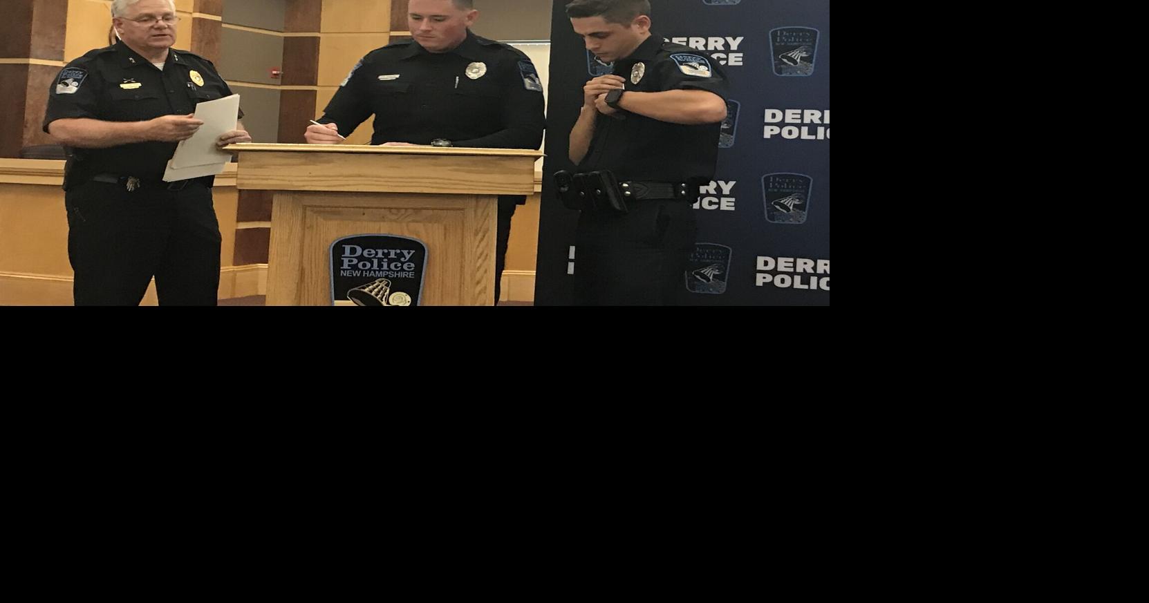 Derry police welcome two new officers | Derry News | derrynews.com
