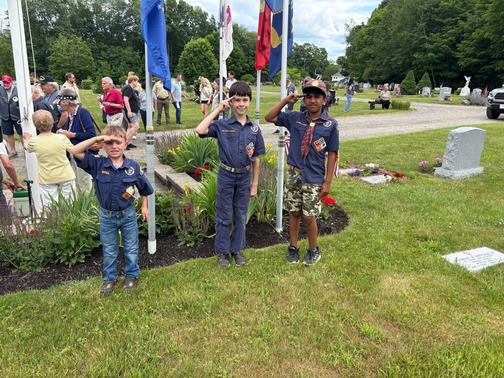 Community Honors Veterans During Flag Retirement Ceremony | | derrynews.com