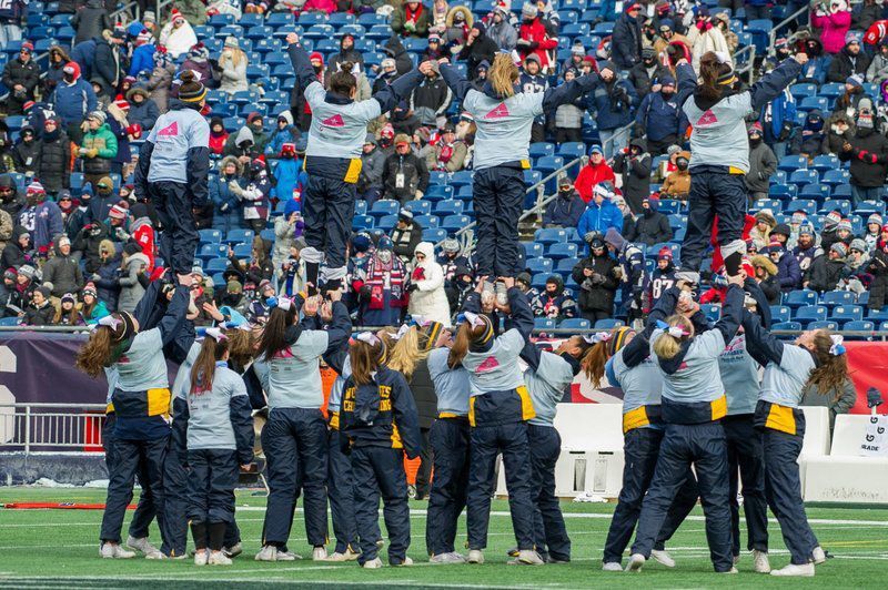 Wolverines cheer at Gillette Stadium | Sports | derrynews.com