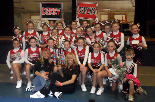 Derry Demons cheerleaders wrap up great season | Sports | derrynews.com