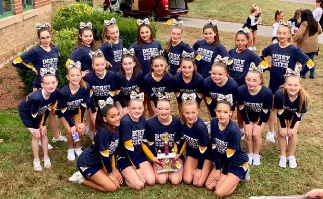 Wolverines cheerleaders support Dana-Farber | News | derrynews.com