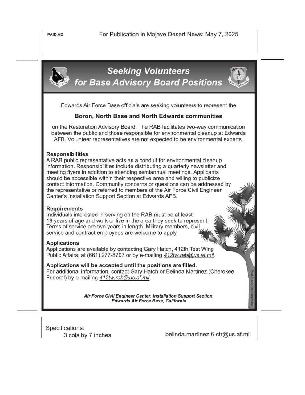 History of Rosamond Dry Lake, Piute Ponds and Cuddeback Lake | News ...