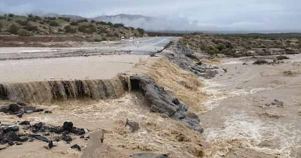 Emergency Road Closures on Redrock Randsburg Road and Garlock Road from ...