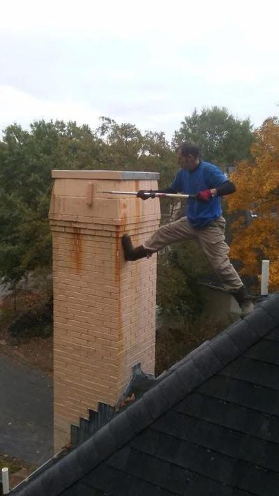 Chim chiminey, chim chim cher-ee: Olive Branch chimney sweep engages in ...