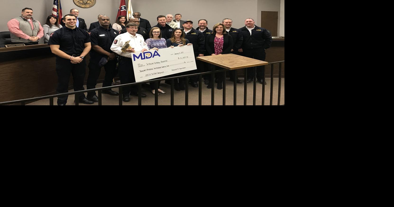 Hernando firefighters reach new levels in MDA support | News ...