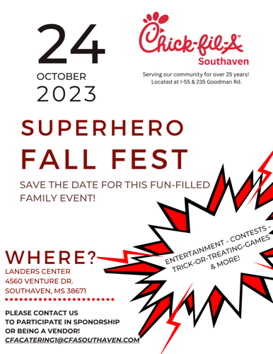 Chick-fil-A to hold Superhero Fall Festival | Business | desototimes.com