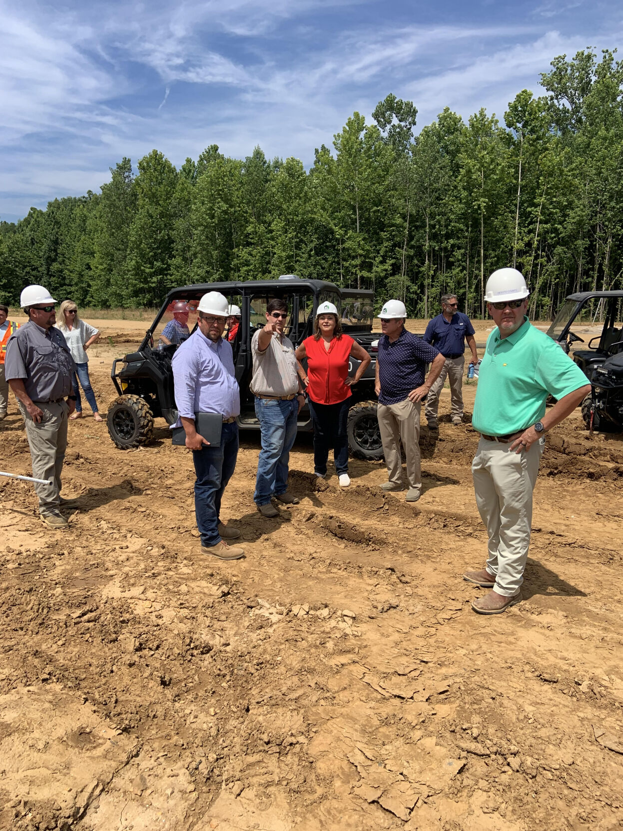 DeSoto County Supervisors view progress of Agri-Education Center | News ...