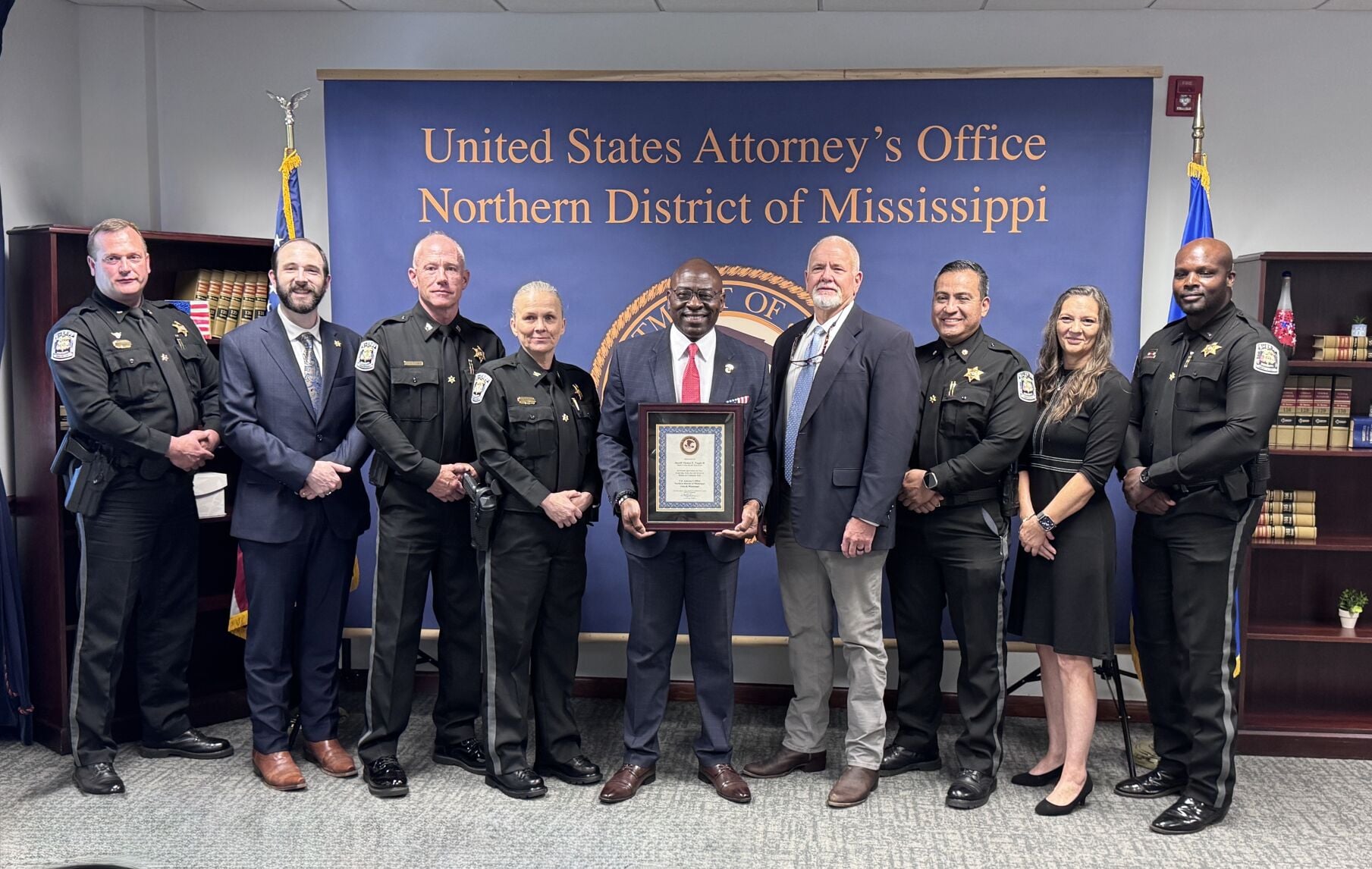 Sheriff Thomas Tuggle awarded Hometown Hero Award from U.S. Attorney’s ...