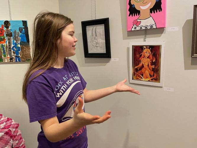Autistic artists' expressions on display for Autism Awareness Month ...