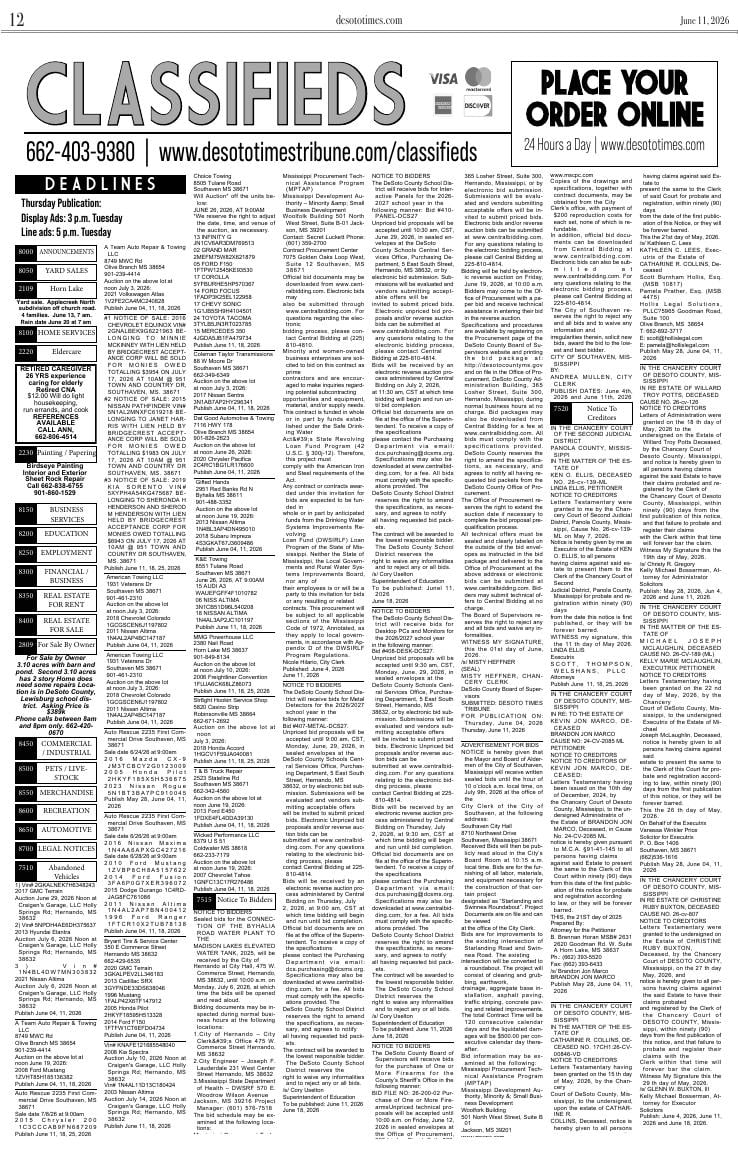 Page T-1 | e-Edition | desototimes.com