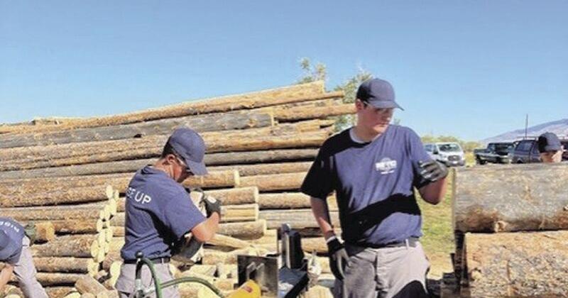 Cadets assist Dillon and Sheridan wood banks | News | dillontribune.com