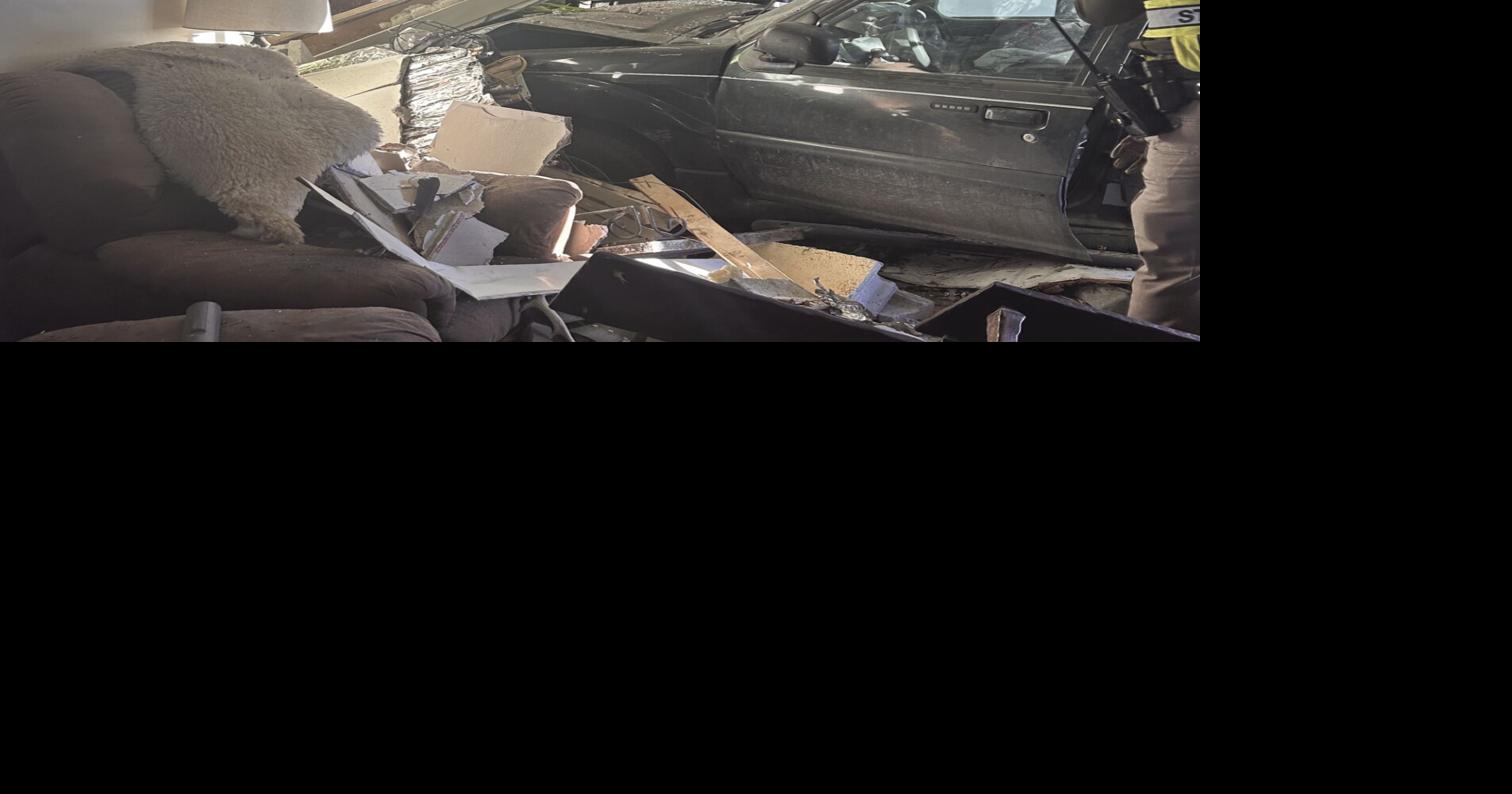 Drive Thru?: Unconscious driver goes cross country, crashes into house ...