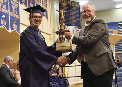 Garrison presented Alumni Cup at BCHS graduation | News | dillontribune.com